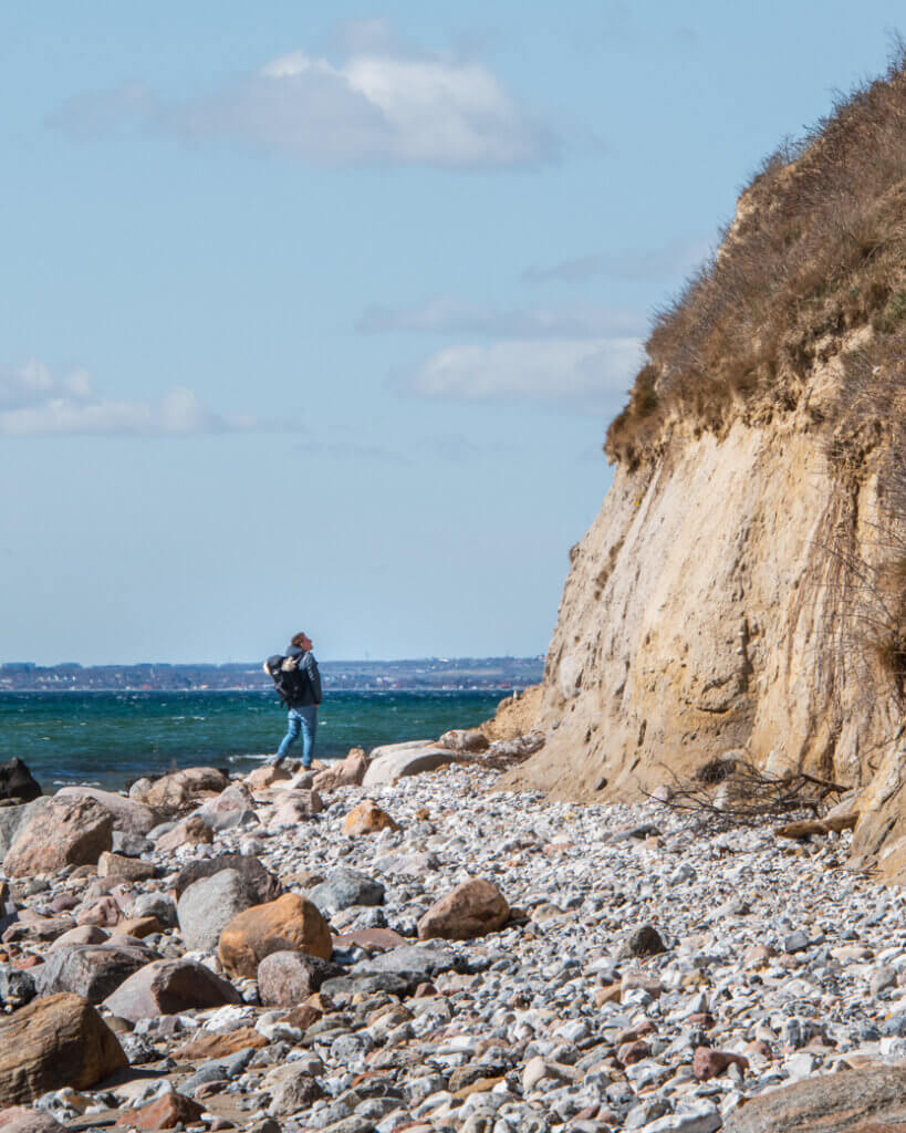 April day at Skødshoved beach